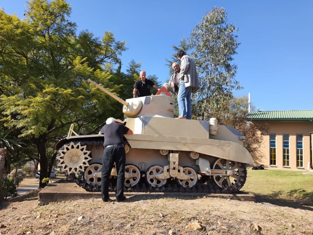 MOTH Warrior Shellhole's Honey tank moves to Dickie Fritz Cottages - M ...